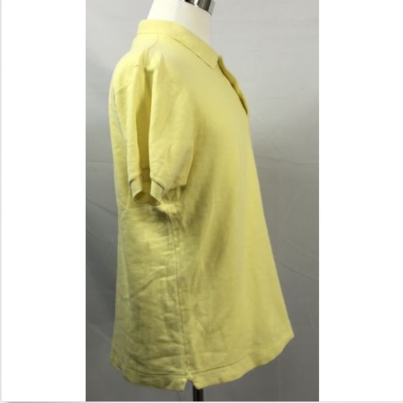 Lacoste | Shirts | Lacoste Men Lemon Yellow Polo Tshirt | Poshmark